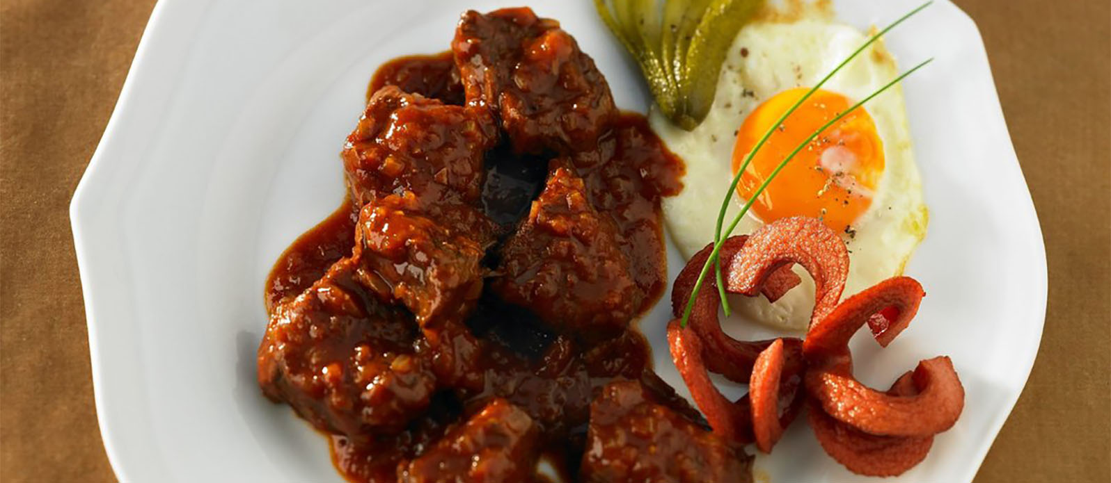 Fiakergulasch | Rezept | Kikkoman